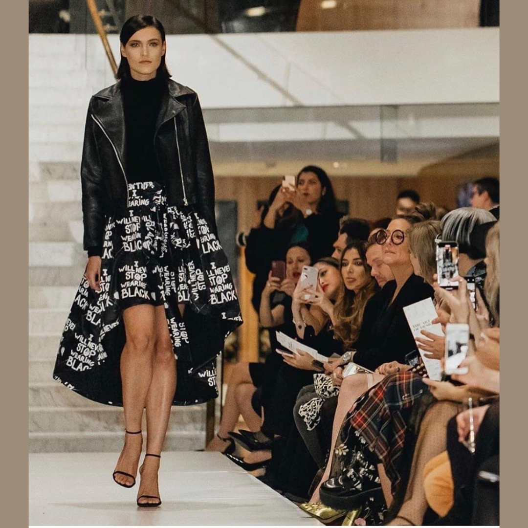 Runway Skirt - IWNSWB - I Will Never Stop Wearing Black – Le' Diva ...