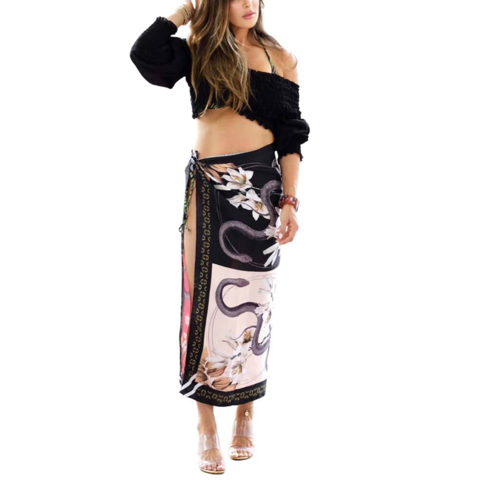 Fourplay Art. Silk Venom Giant Scarf – Le' Diva Boutique Store
